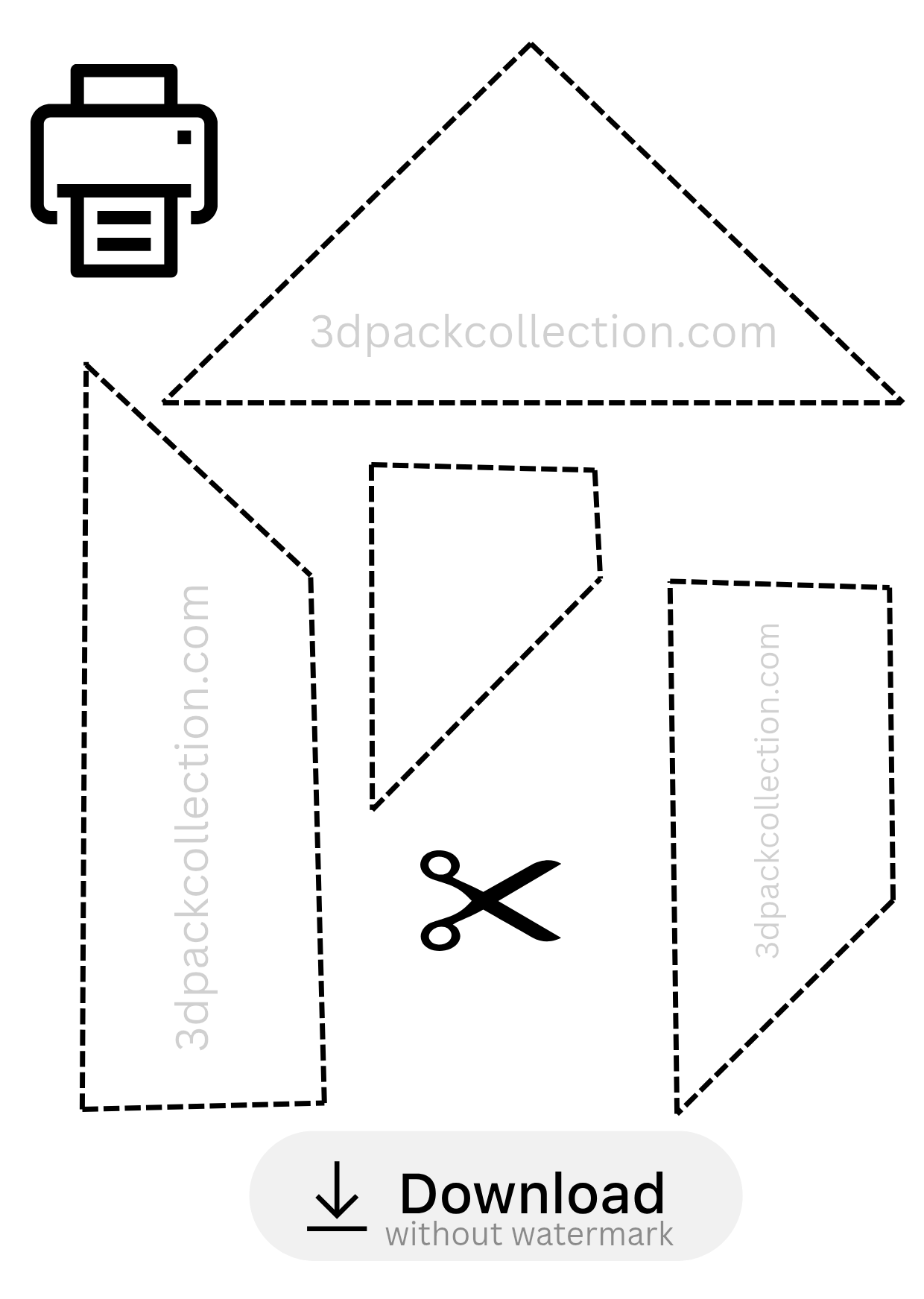 Can you make the letter “M” using 4 pieces? (+ 09 PDF printable puzzles ...